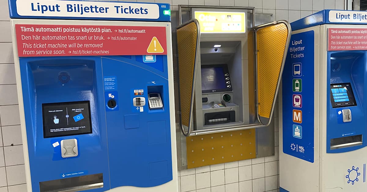 Snart slopar HRT biljettautomaterna – vad händer om du inte har app eller kreditkort ...