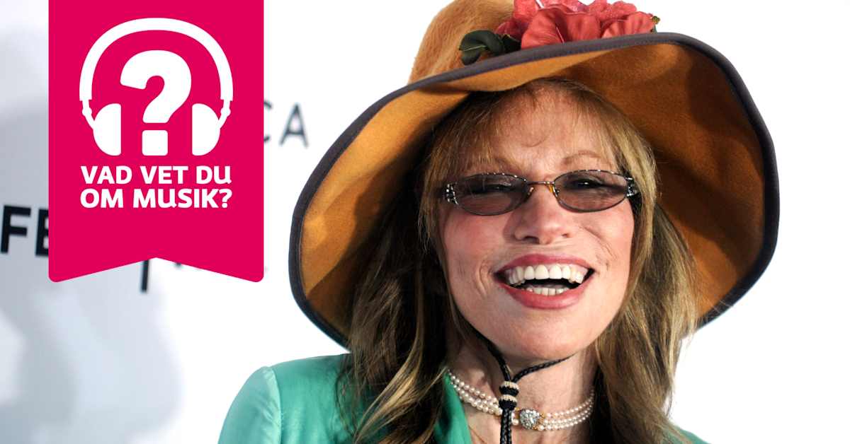 Musiktest: Vilken är Carly Simons största hit och vem var The Killer ...