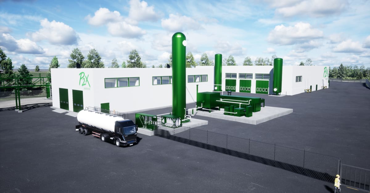 Harjavaltaan vihreän vedyn tuotantolaitosta rakentavalle P2X:lle uusi ...