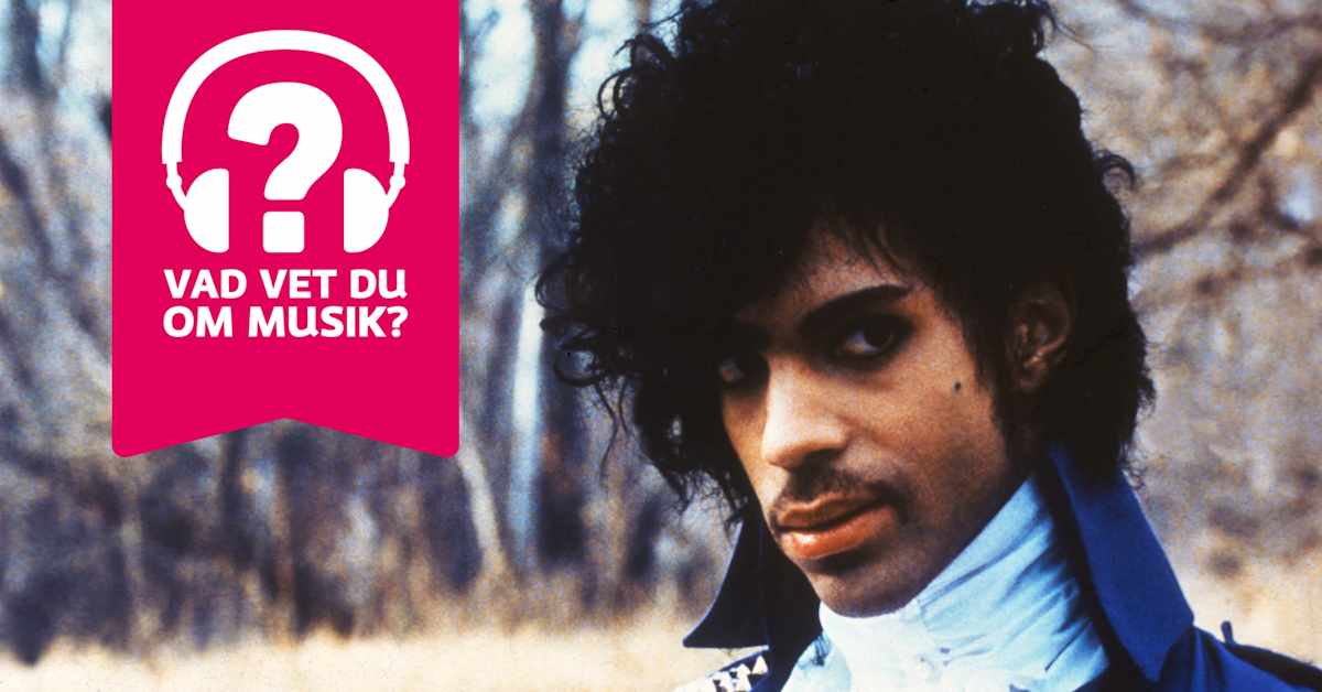 Musiktest: Vilket Prince-album sålde mest och vem bjöd på milkshake ...