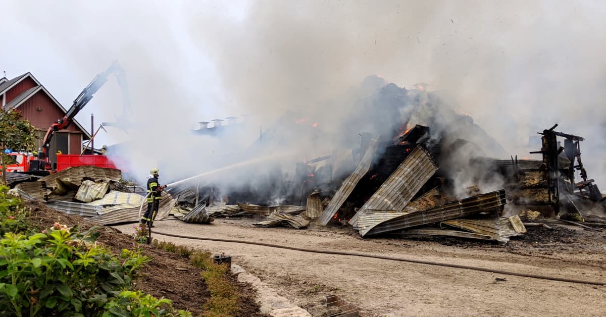 "Sehän on kuin grilli, kun se syttyy tuleen", kertoo omistaja Sipoon ...