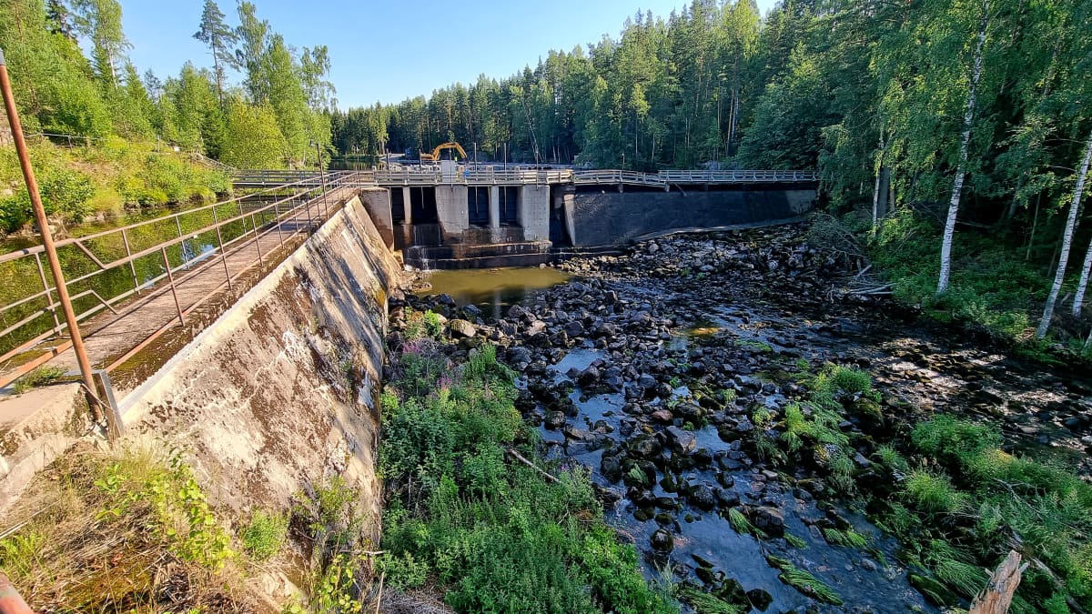 Hiitolanjoen viimeinenkin voimala vaikenee heinäkuussa | Yle Uutiset