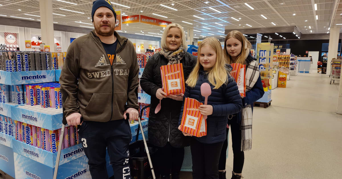 Maran perhe ajoi 300 kilometriä Haaparannan karkkiparatiisiin ...