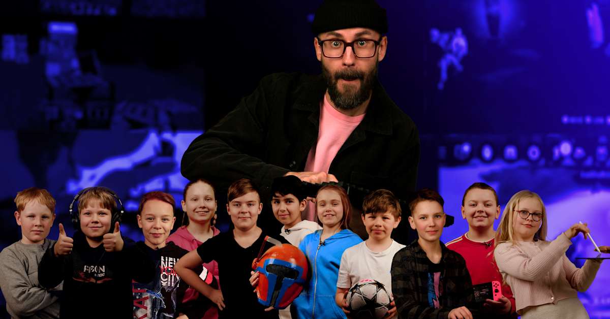 Hej, vad spelar du? Axel Brink möter barn i Svenskfinland och deras favoritspel | Barn | Svenska Yle