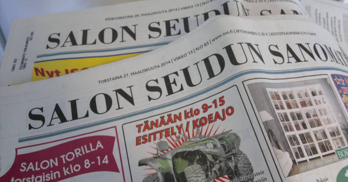 Rami Nieminen Salon Seudun Sanomien päätoimittajaksi | Yle Uutiset