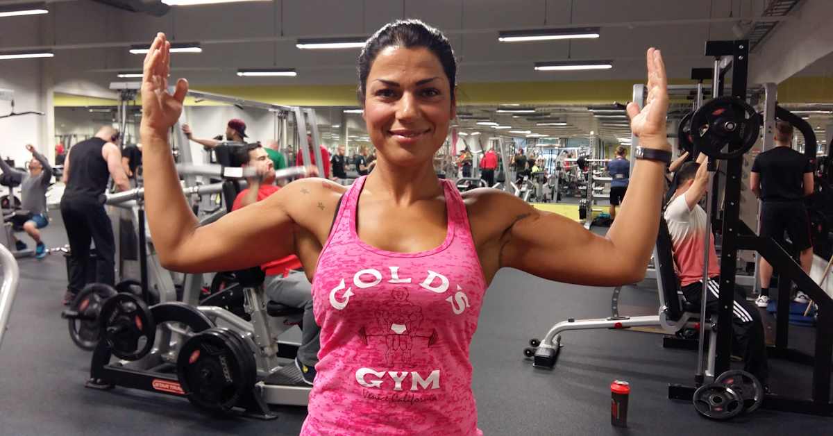 Roya i Åbo har tränat från rejält överviktig till bikinifitness ...