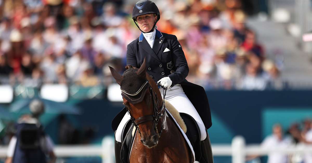 Emma Kanerva uransa huipulla kouluratsastuksen olympiafinaalissa ...