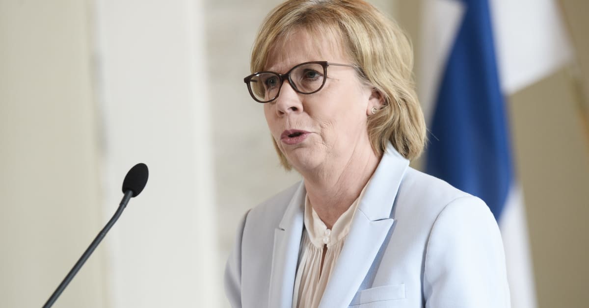 Anna-Maja Henriksson Finland's longest-serving justice minister | Yle ...