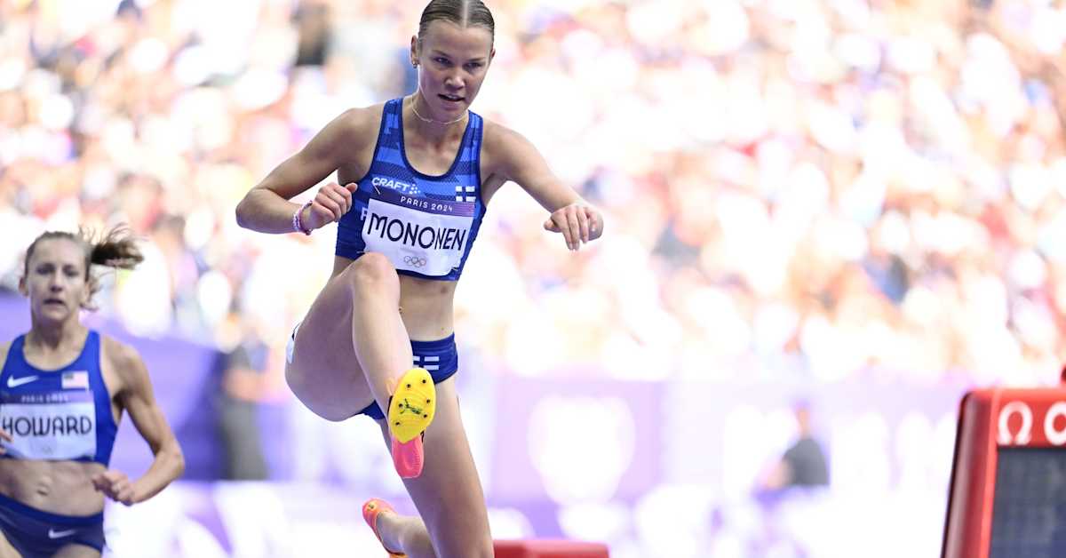 Ilona Mononen finalklar på 3000 meter hinder i U23-EM i friidrott ...