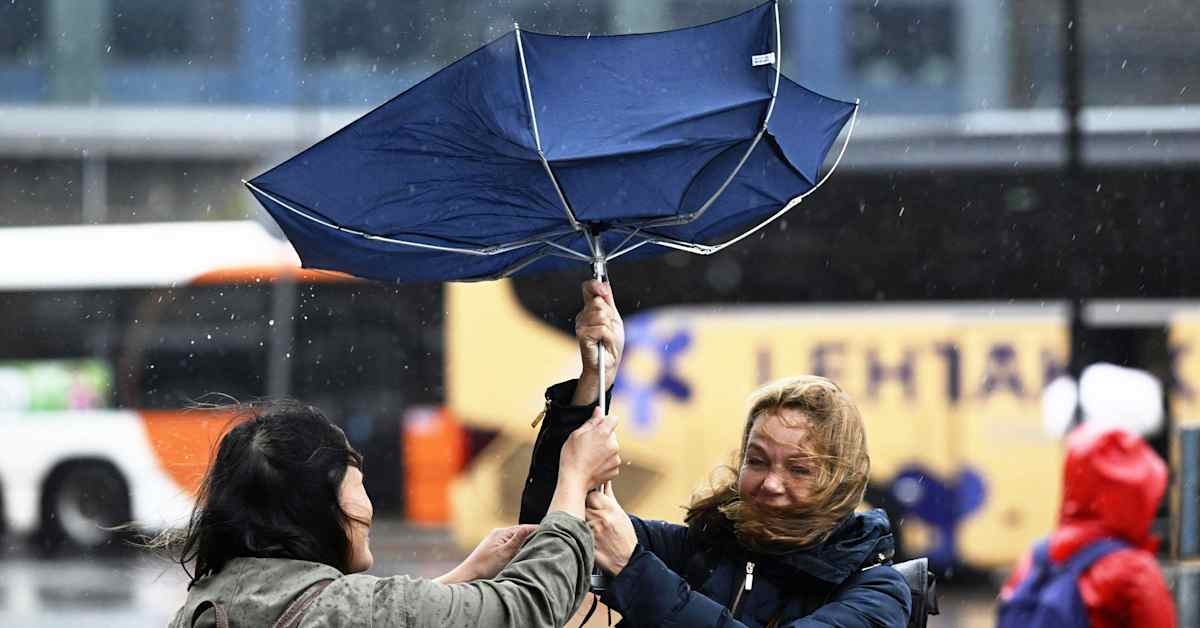 Syyslomalla tarvitaan pipoa ja käsineitä, viikonloppuna tuulee ...