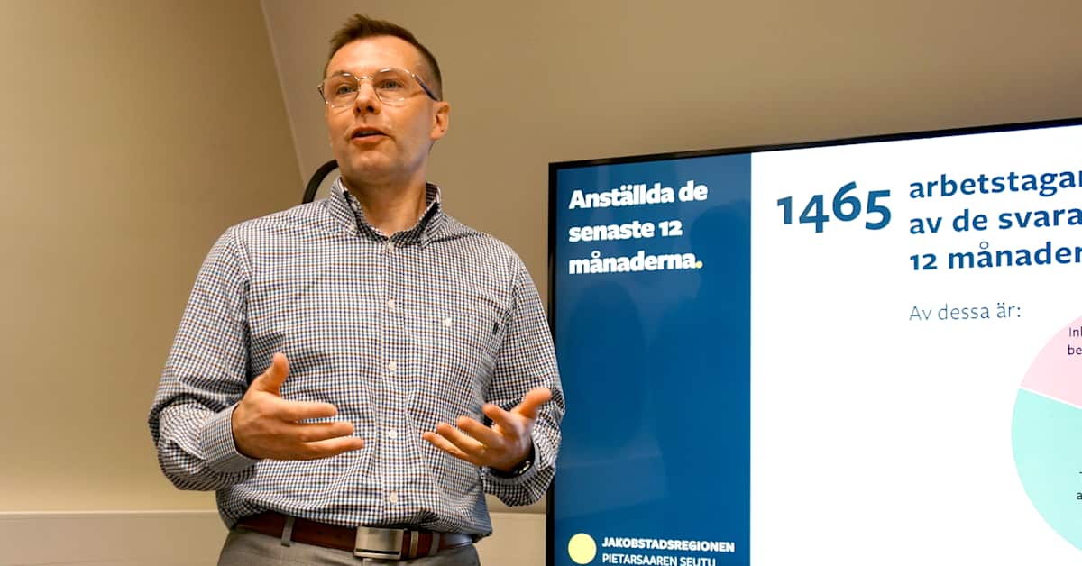 Behovet av internationell arbetskraft är stort i Jakobstadsregionen – och det kommer bara att ...