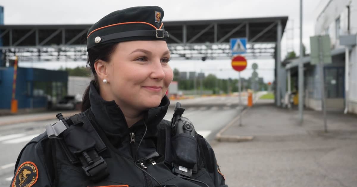 Heidi Mustonen tekee rajavartijana reissutöitä Ruotsin rajalle – työ on ...