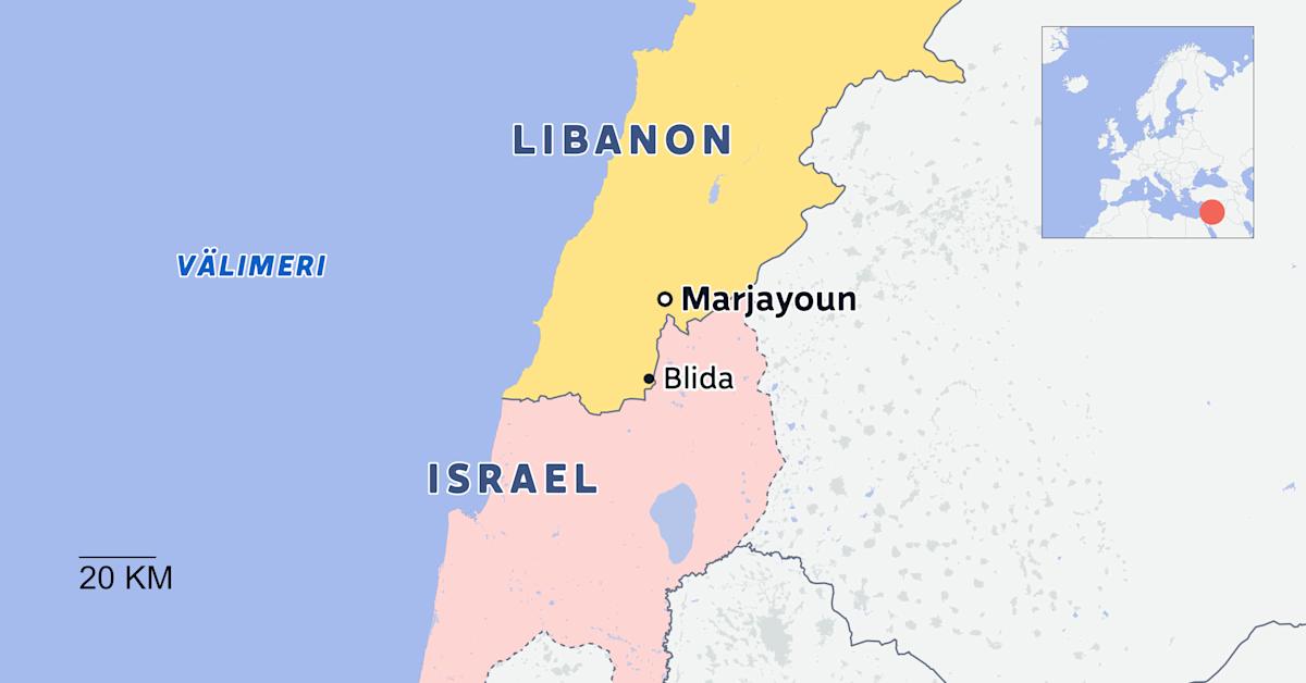 Ainakin kaksi kuollut Israelin iskuissa Libanoniin | Uutisia lyhyesti | Yle