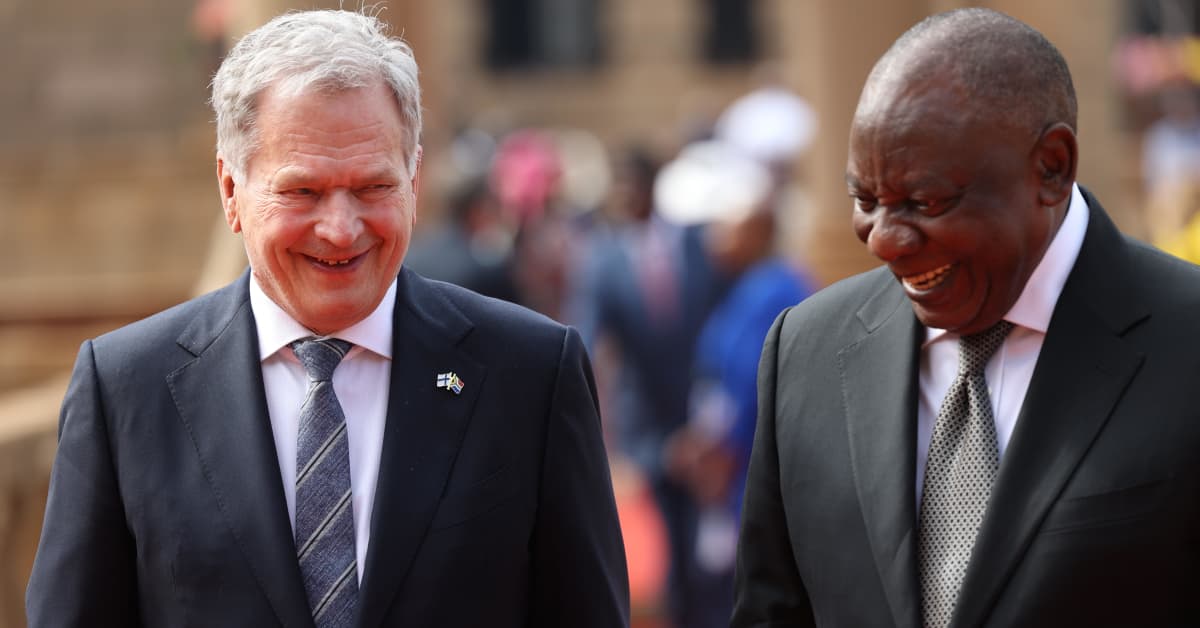 Finnish president begins official visit to South Africa | Yle News | Yle