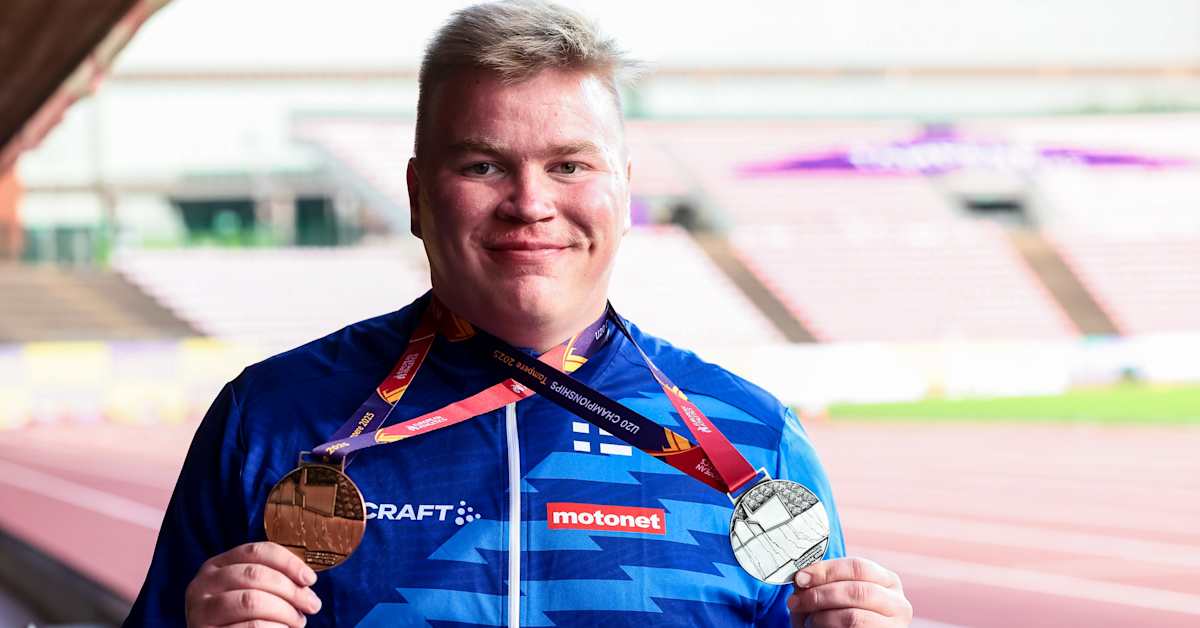 Yksi kerrosateria ja kaksi mitalia – Aatu Kangasniemi työntää kuulaa ...