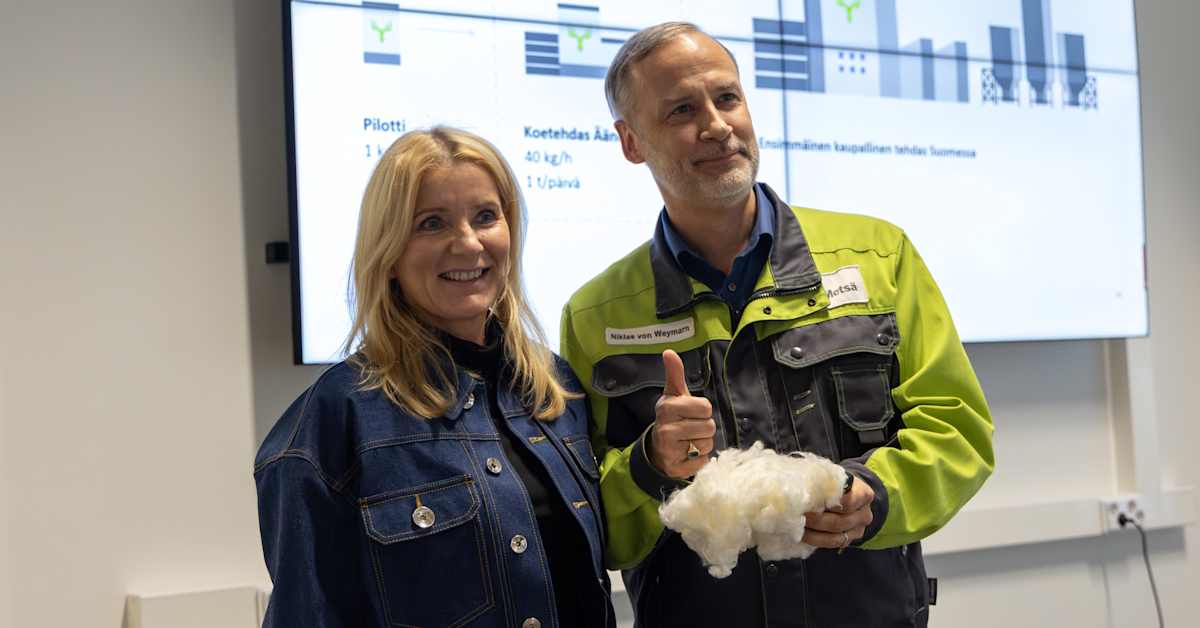 Suomalaismetsistä vaateteollisuuden raaka-aineeksi – Metsä Group tähtää ...