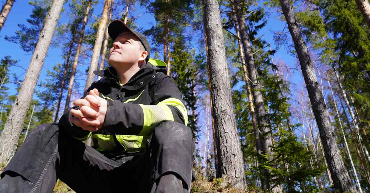 Skogsägaren Thomas Lindholm vill inte ha skattepengar för sin kolsänka ...