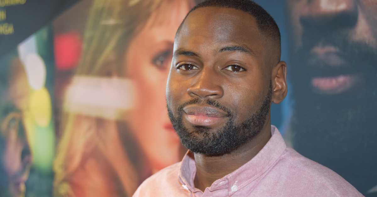 Skådespelaren David Nzinga i filmen Kääntöpiste är inte intresserad av ...