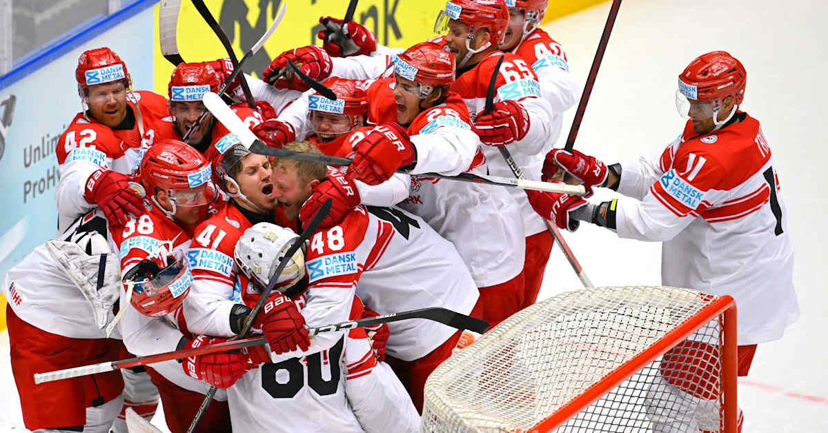 Dansk dunderskräll i VM-kvartsfinalen: Slog ut guldfavoriten Kanada efter två sena mål | Sport | Yle