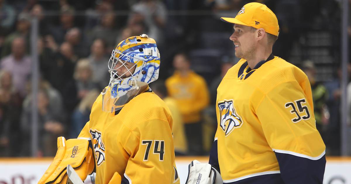 Juuse Saros svarade med utmärkt spel efter Pekka Rinnes djupdykning ...