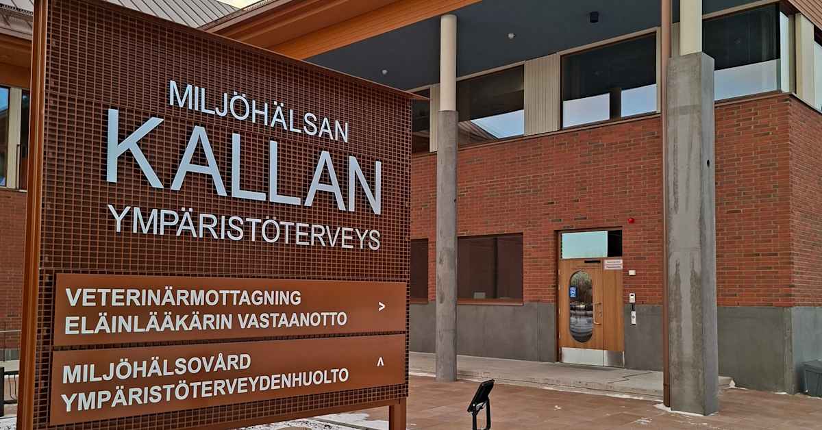 Pietarsaaren seudun eläinlääkärit ja ympäristö­terveys upouusiin ...