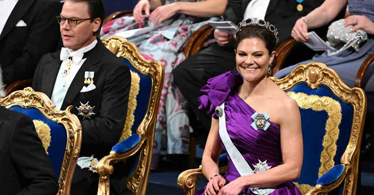 Kunglig glamour blandades med vetenskap och litteratur på prisutdelning ...