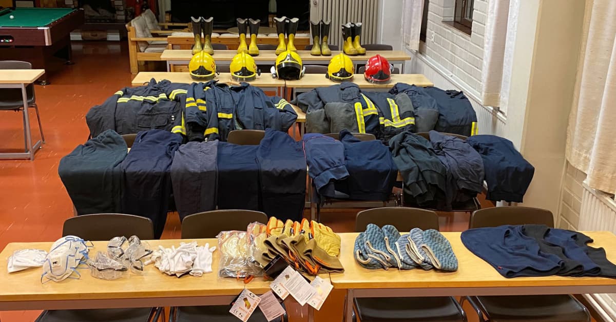Finnish firefighters donate gear to Ukrainian colleagues | Yle