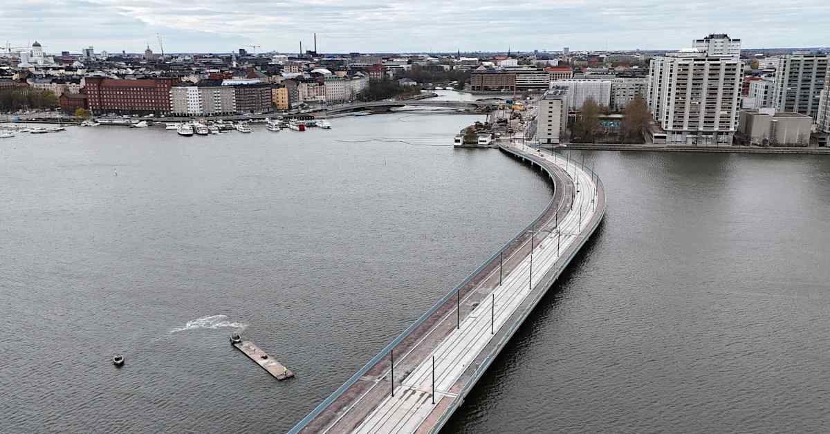 Helsingin megalomaanisen siltaprojektin ensimmäinen osa aukeaa ...