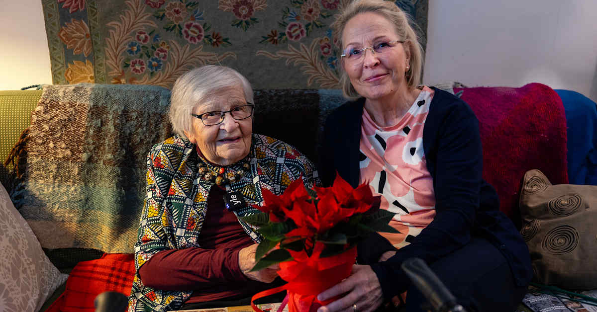 98-vuotias antropologi Marja Liisa Swantz sai kukan joulupukilta ...
