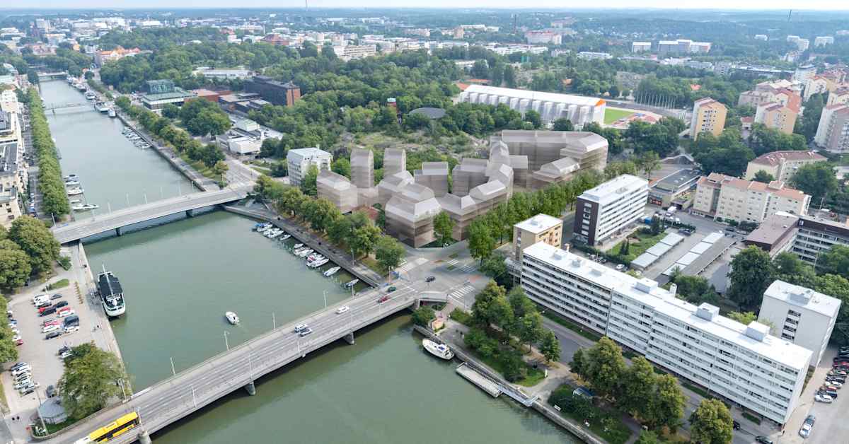 Helt nytt kvarter ska byggas vid Aura ås strand i Åbo | Åboland ...