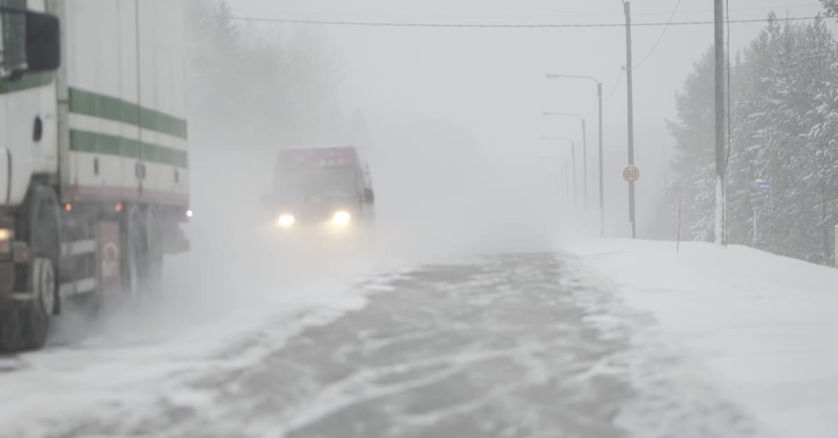 FMI issues warning for poor driving conditions on Saturday | Yle News | Yle