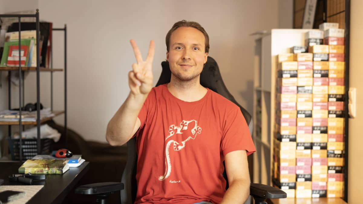 Topi Borg on minuutilleen aikataulussa oleva ihminen, joka oppi japanin ...