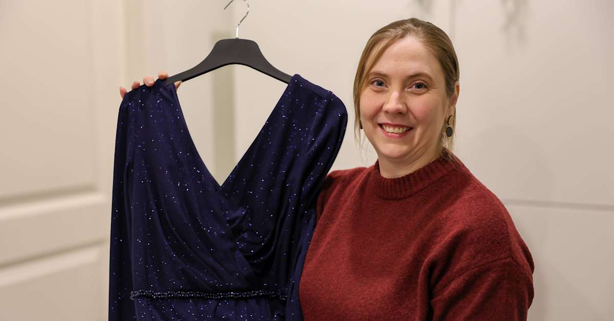 Riksdagsledamot Anette Karlsson ser fram emot sin första fest på slotts ...