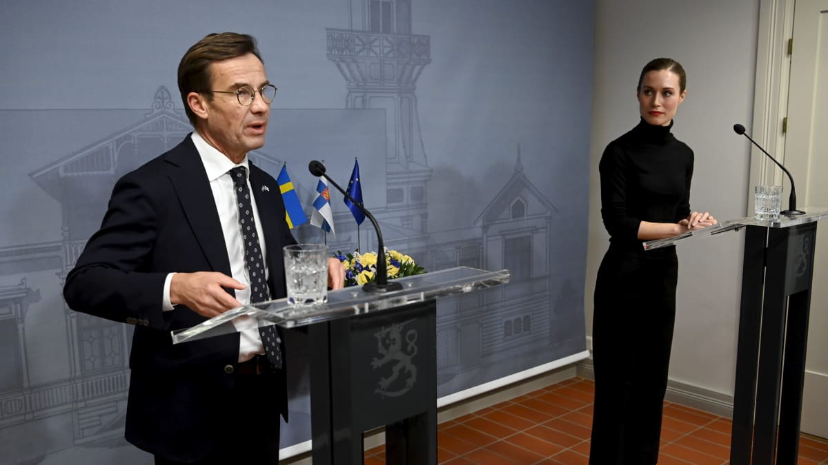 Suomen ja Ruotsin pääministerit vakuuttavat yhteisen rintaman pitävän ...