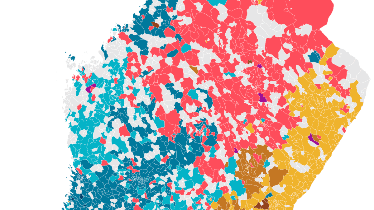 Tämä kartta paljastaa, mistä olet kotoisin – mukana yli 70 000 ...