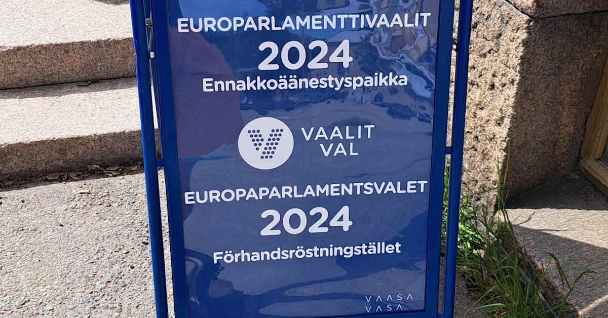 Slarvig svenska på valskyltarna i Vasa | Österbotten | Svenska Yle