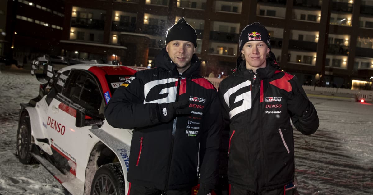 Kalle Rovanperän ja Jonne Halttusen maailmanmestaruutta juhlittiin ...