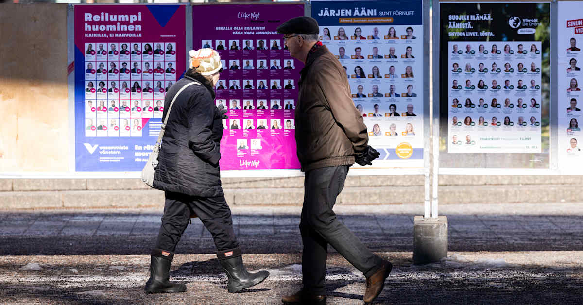Många partier har svårt att göra sig hörda i Västnyland – de svenska ...
