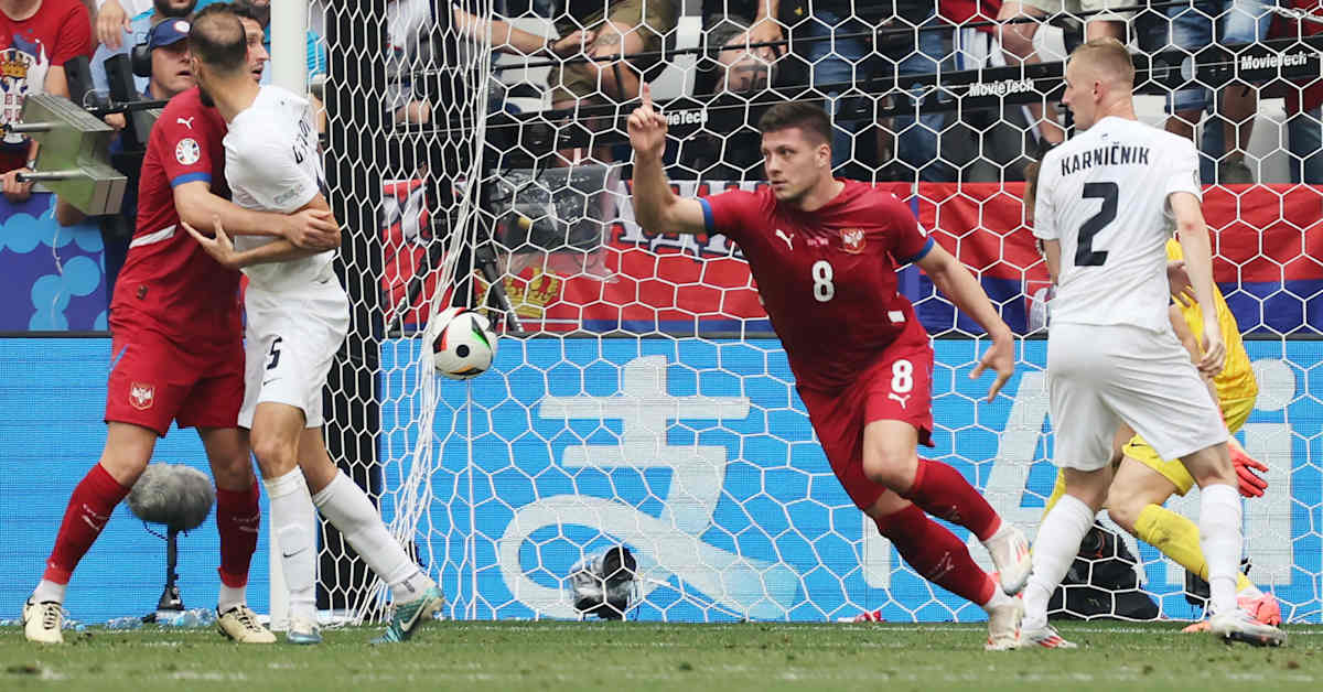 Serbisk EM-eufori efter kvittering i matchens sista nick – Slovenien ...