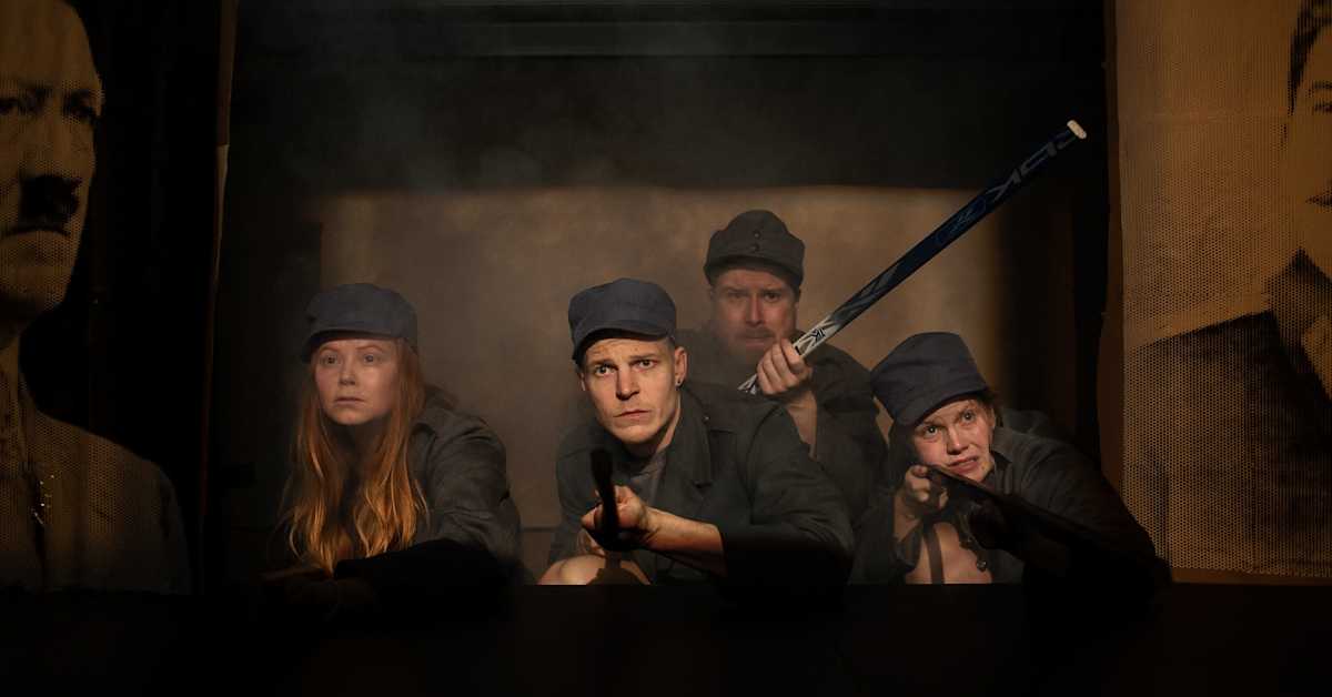 Teater: På Åbo stadsteater görs Okänd soldat som en lekfull, grotesk ...