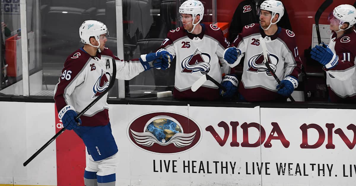 Mikko Rantanen tokdominerade och gjorde fyra poäng mot San Jose ...
