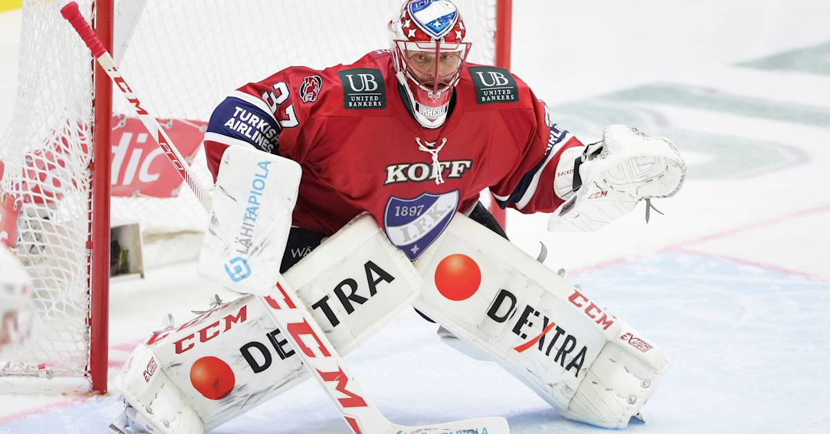 Niklas Bäckström tillbaka i IFK-målet | Sport | Yle