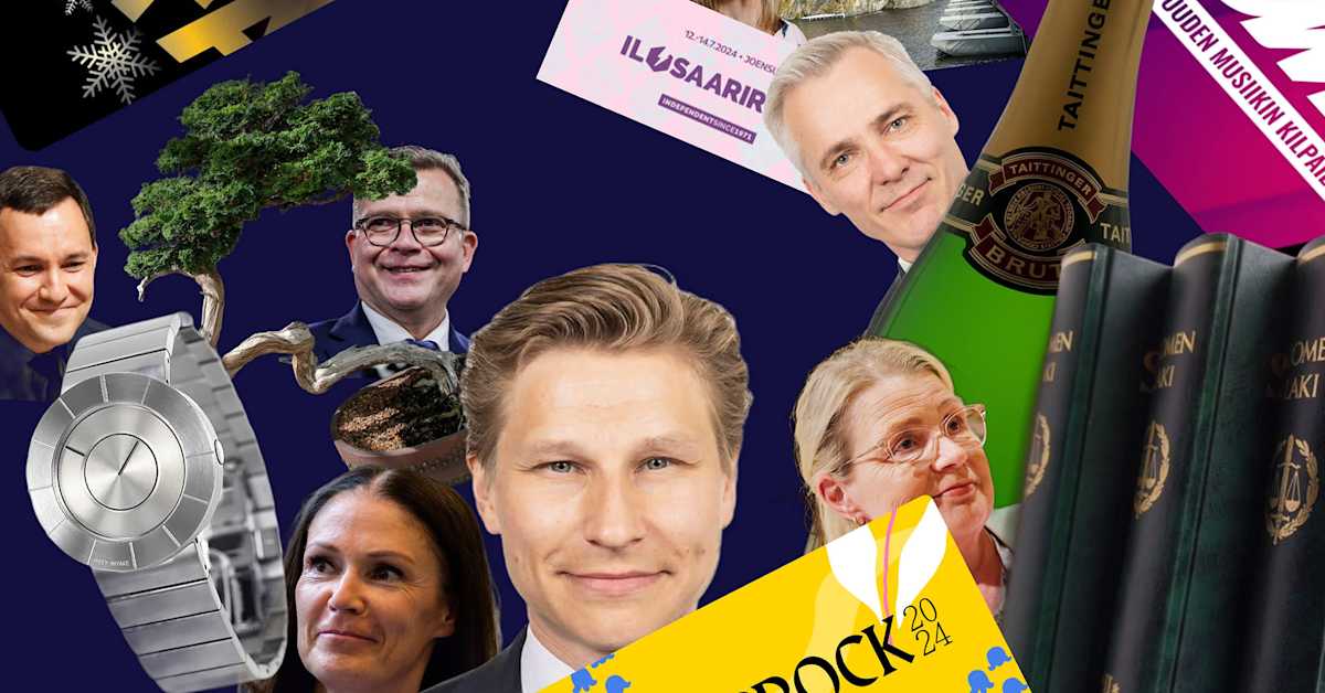 Rekisteri paljastaa: Ministerit saaneet lahjaksi kilotolkulla juustoa ...