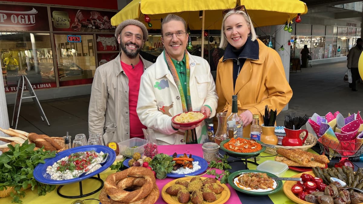 Puoli seitsemän -ohjelma vei vappupiknikin ostarille: Nappaa tästä ...