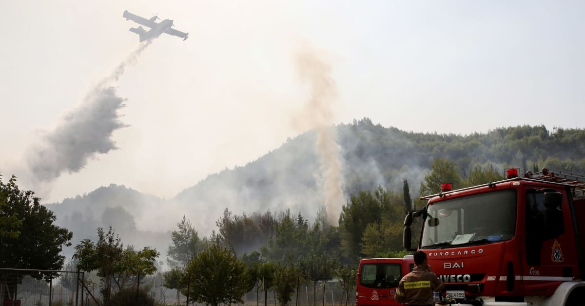 50 Finnish firefighters head to aid in Greece's wildfire battle | Yle