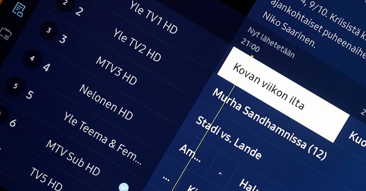 Ylen kanavat katosivat Sydänsairaalan potilashuoneista, vaikka ...