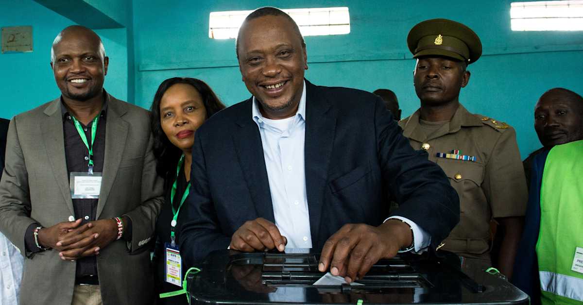 Valkommissionen: Kenyatta vann presidentvalet i Kenya | Utrikes ...
