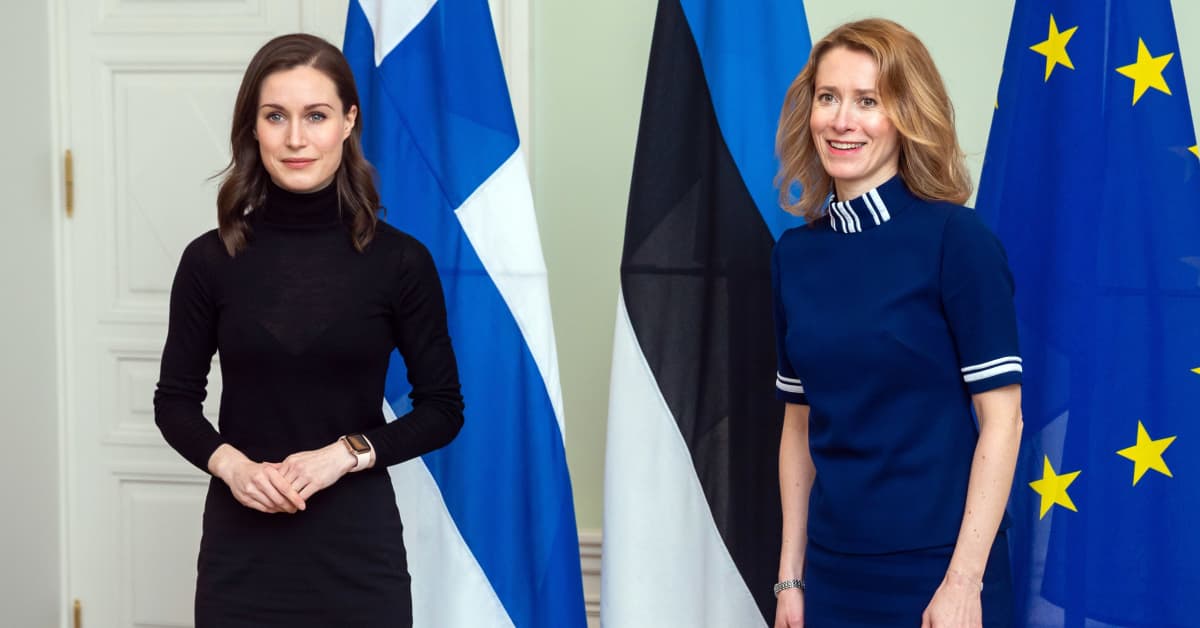 Finnish, Estonian PMs meet as countries' bonds tighten amid changed world | Yle