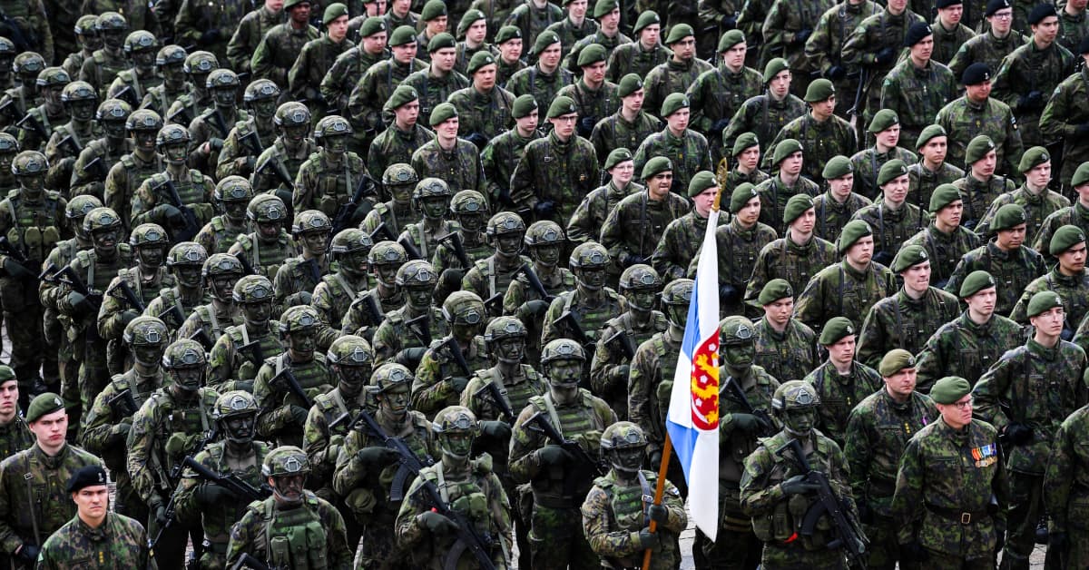 Finland salutes defence forces with official flag day, military parade ...