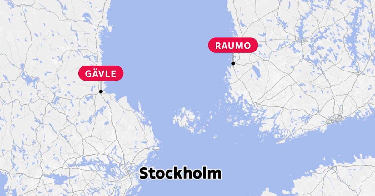 Framtidsvision: Passagerarfärja mellan Raumo och Gävle | Åboland ...